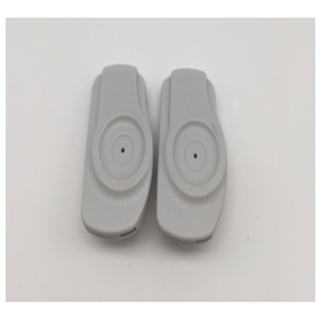 Security System Magnetic Permanent EAS Labels 45 * 10.8mm 58KHz Good ...